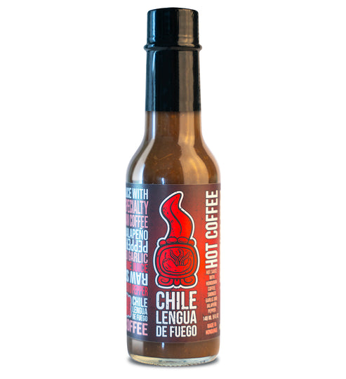 Hot Coffee – Coffee & Jalapeño Hot Sauce | Chile Lengua de Fuego